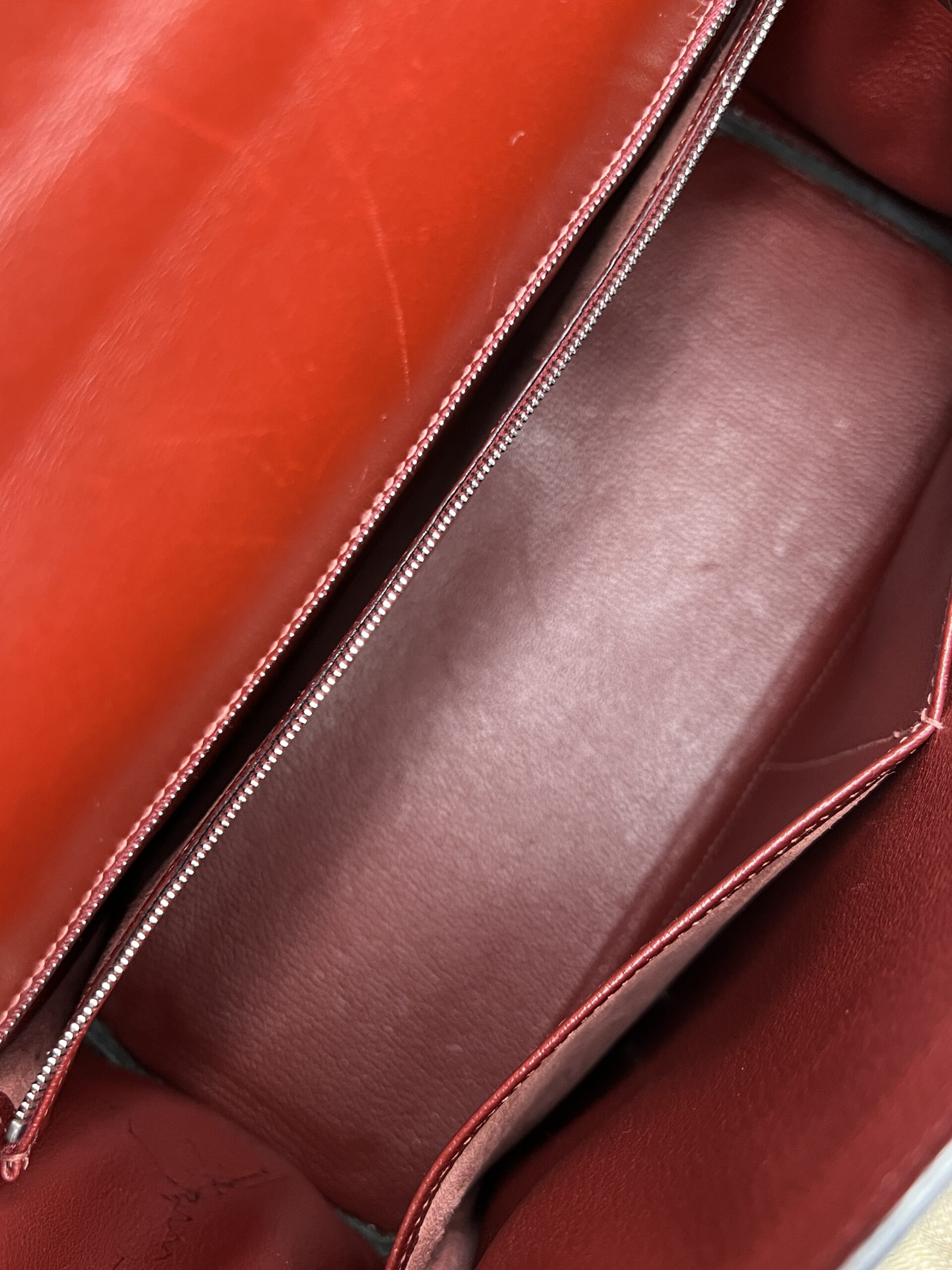 HERMÈS Kelly 35 Box Calf Leather Rouge 2006 | Unlimitage